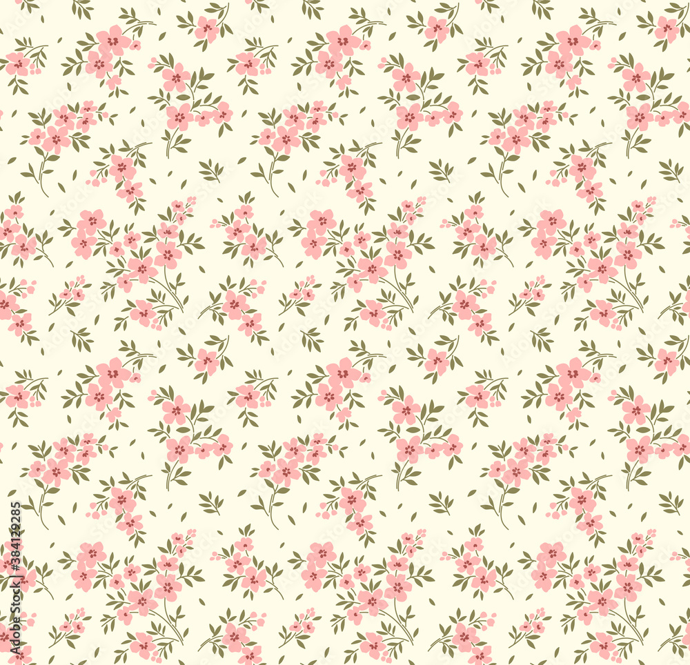 Vintage Pink Floral Backgrounds