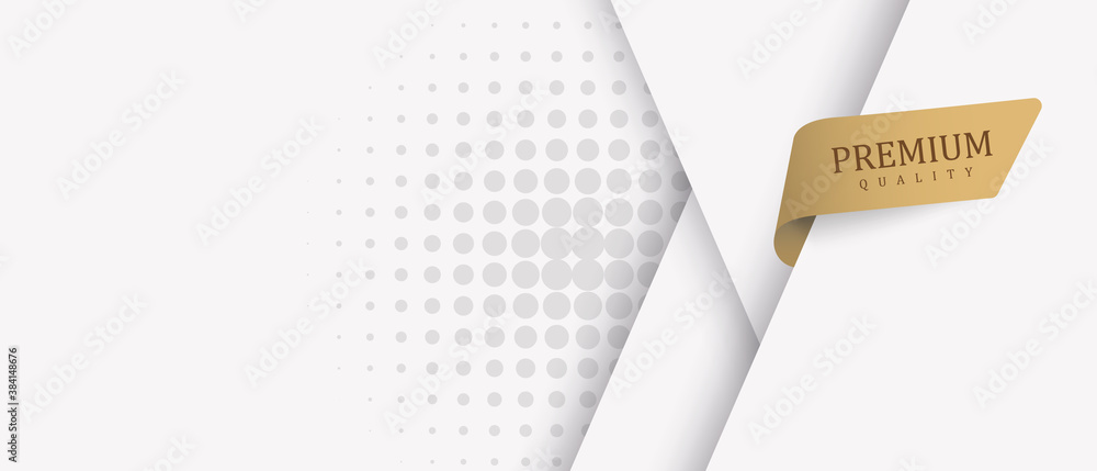 Geometric modern vector design. Light basic Abstract white minimalistic ...