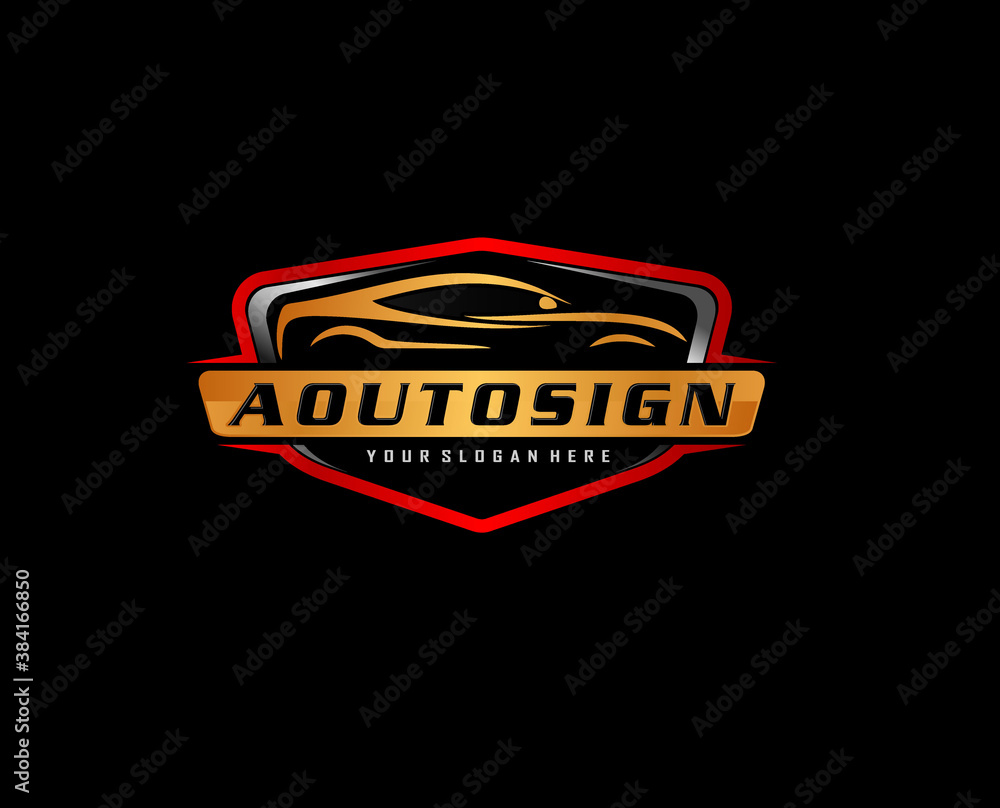 Vector Car Logo icon symbol. automotive modification and service .Auto ...