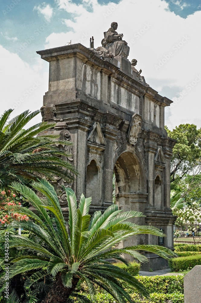 Arch of the Centuries University of Santo Tomas Manila Philippines. Stock Photo | Adobe Stock