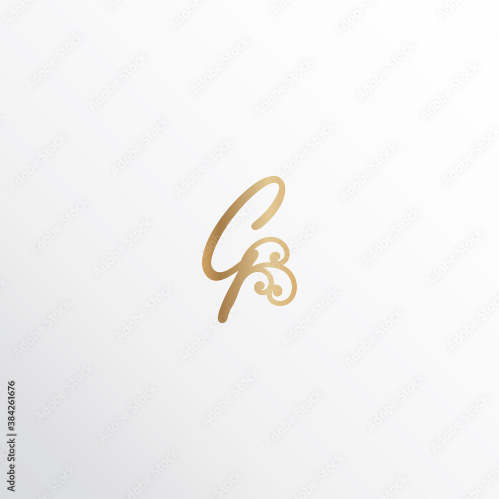 gB letter vector logo design template. Luxury icon concept. Modern logo ...