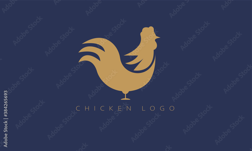 Creative Modern Chicken Logo, Abstract Roaster Cock logo Stock Vector ...