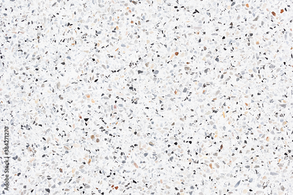 Terrazzo floor seamless pattern. Consist of marble, stone, concrete and ...