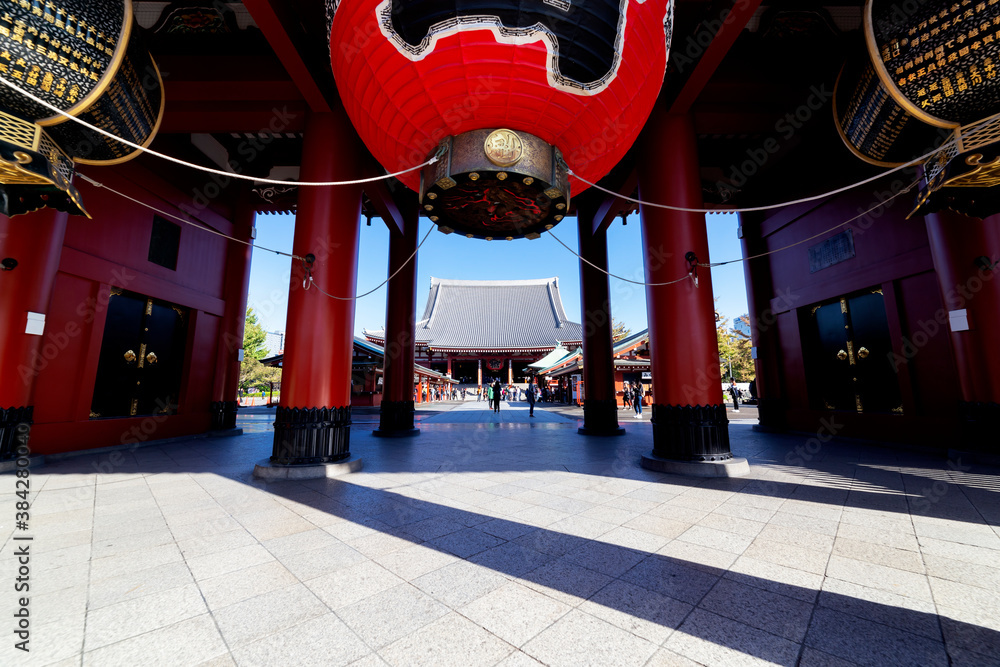 Taito, Tokyo, Japan-Sensoji Temple Main Hall Stock Photo | Adobe Stock