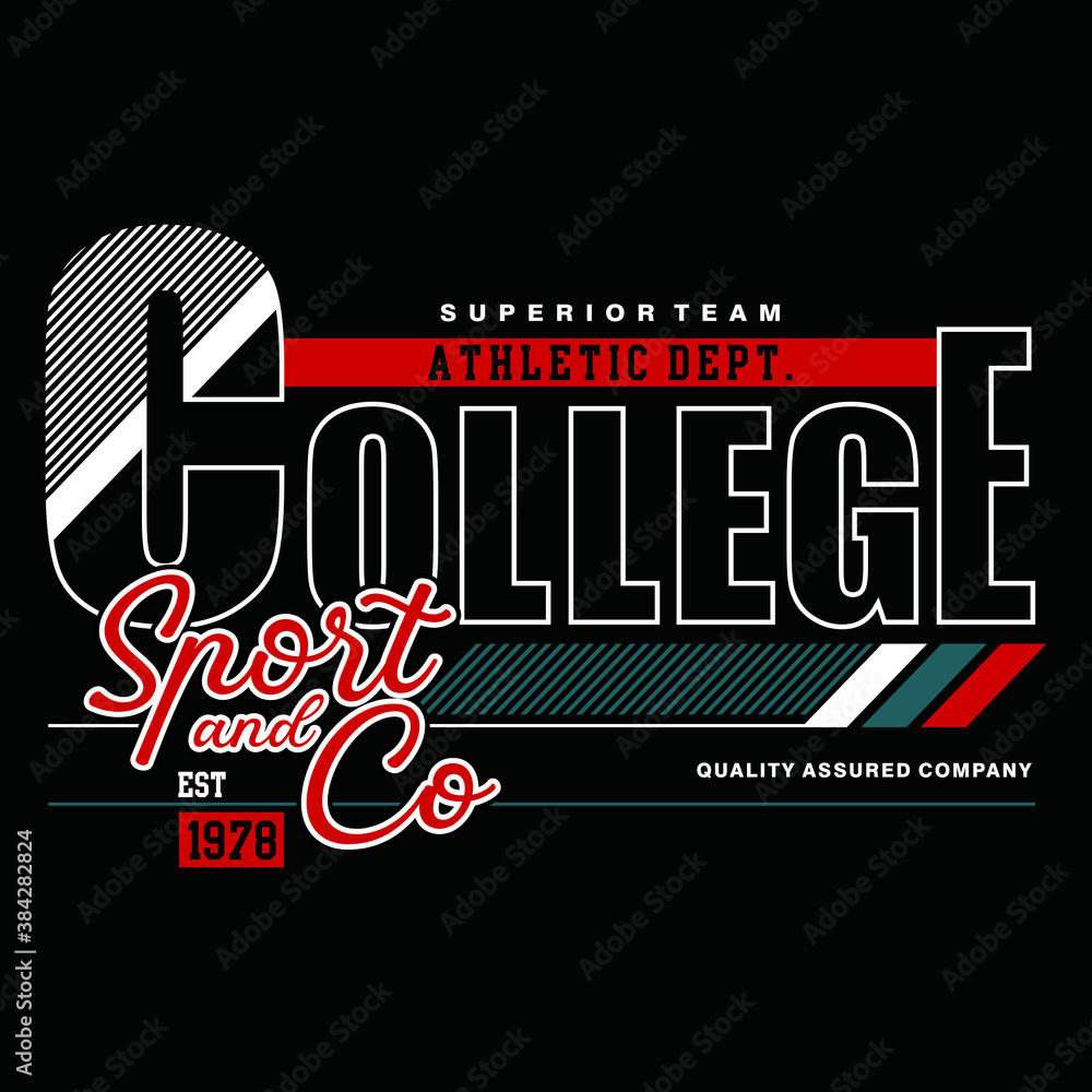 superior team typography for design clothes. Graphics for print product ...