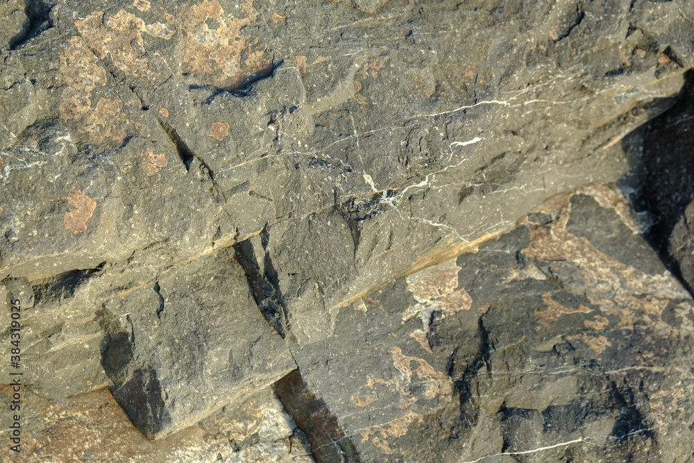 Background from a stone of igneous rock. Wallpaper made of textures of ...