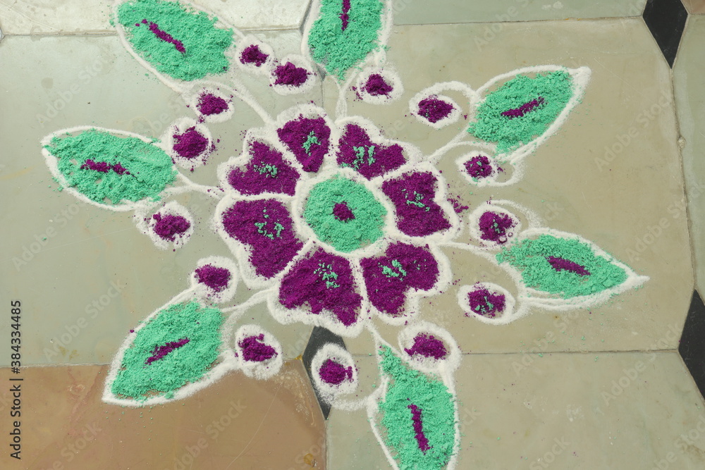 Rangoli in india mainly Southern part of India during Sankranthi,Pongal ...