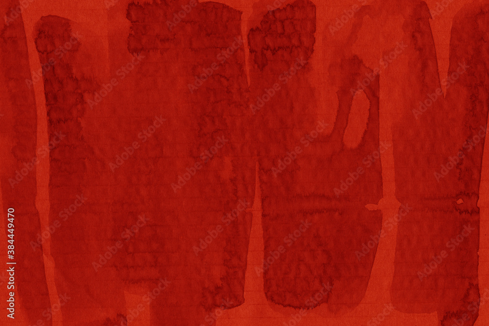 A red vintage rough sheet of carton. Recycled environmentally friendly ...