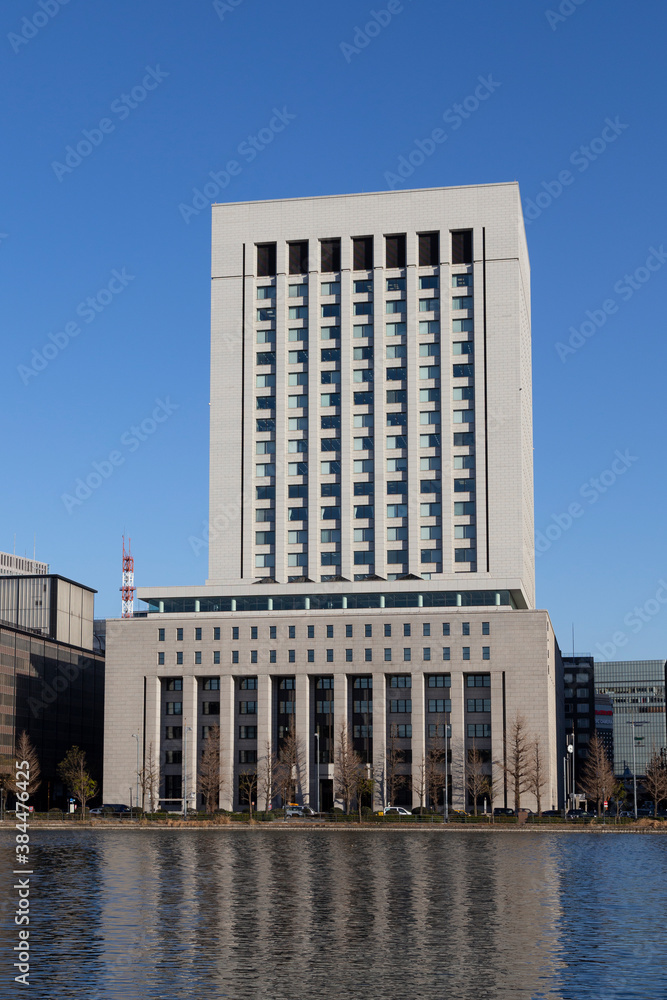 Foto de Chiyoda, Tokyo, Japan-January 24, 2019: Dai-Ichi Seimei ...