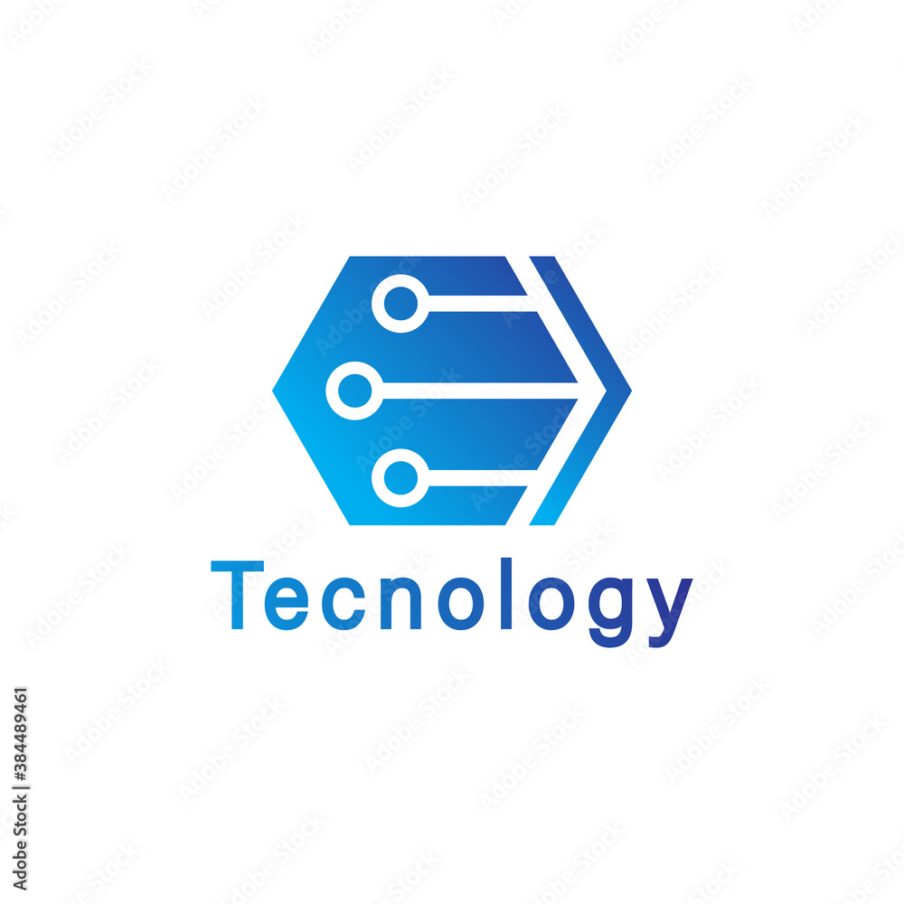 Tecnology Logo Design Inspiration. Logo vector template Stock Vector ...