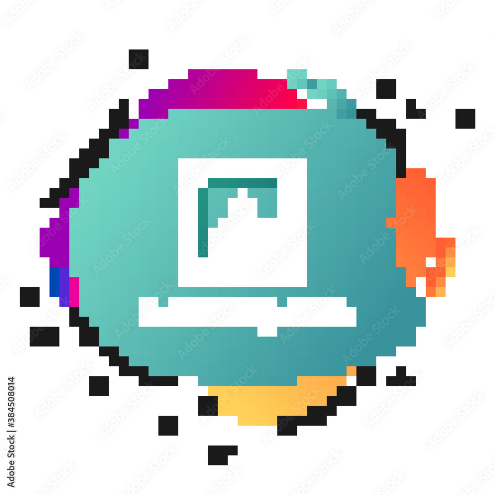 White Mourning photo frame with black ribbon icon isolated on white ...