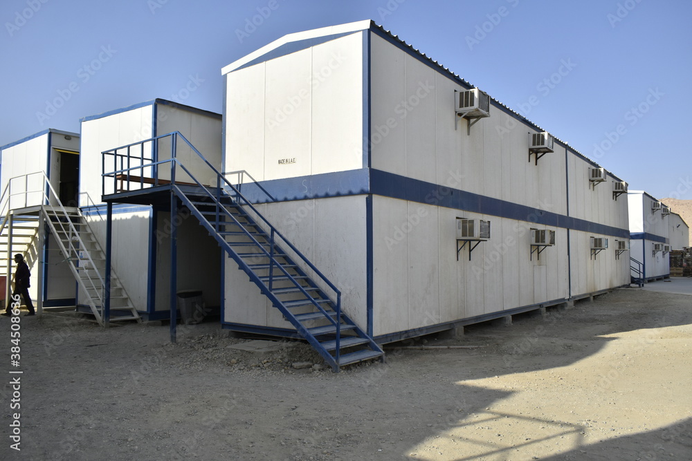 Portacabin, porta cabin, temporary labors camp , Mobile building in ...