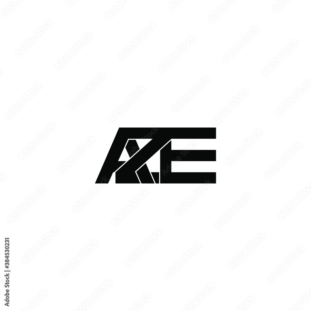 aze letter original monogram logo design Stock Vector | Adobe Stock