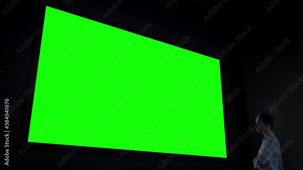 Green screen, technology, chroma key, futuristic, template, mock up ...