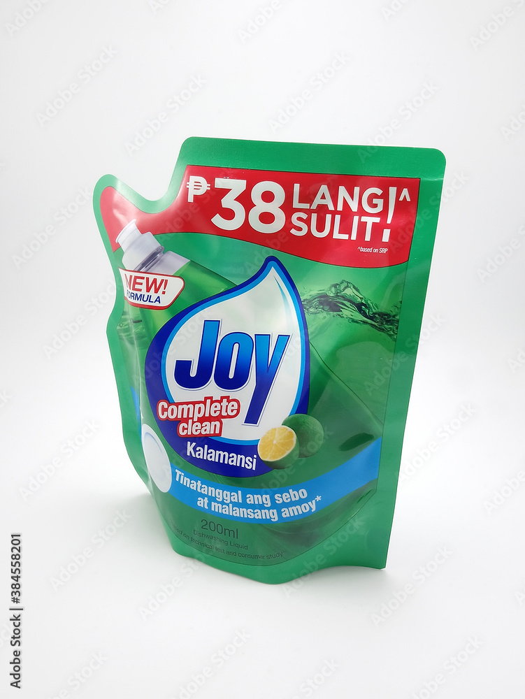 Joy kalamansi dishwashing liquid soap in Manila, Philippines Stock ...