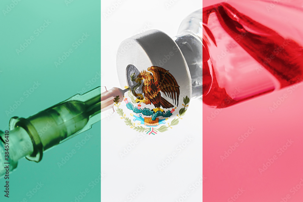 Mexico Vaccination, Coronavirus, Covid-19,Sars-Cov-2, Mexico flag ...