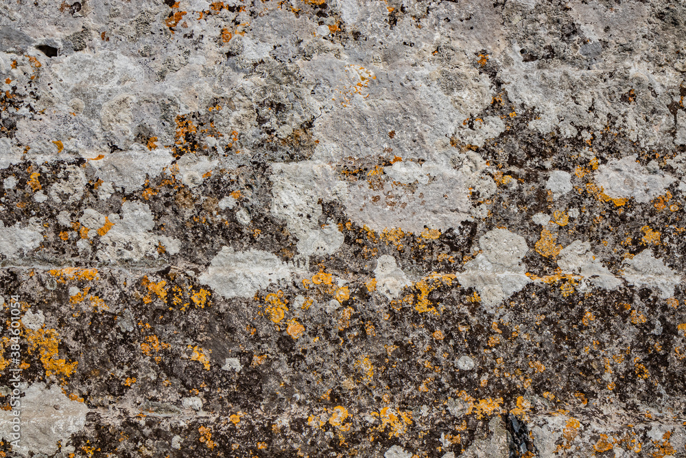 Texture, background of an ancient stone wall in the ancient city of ...