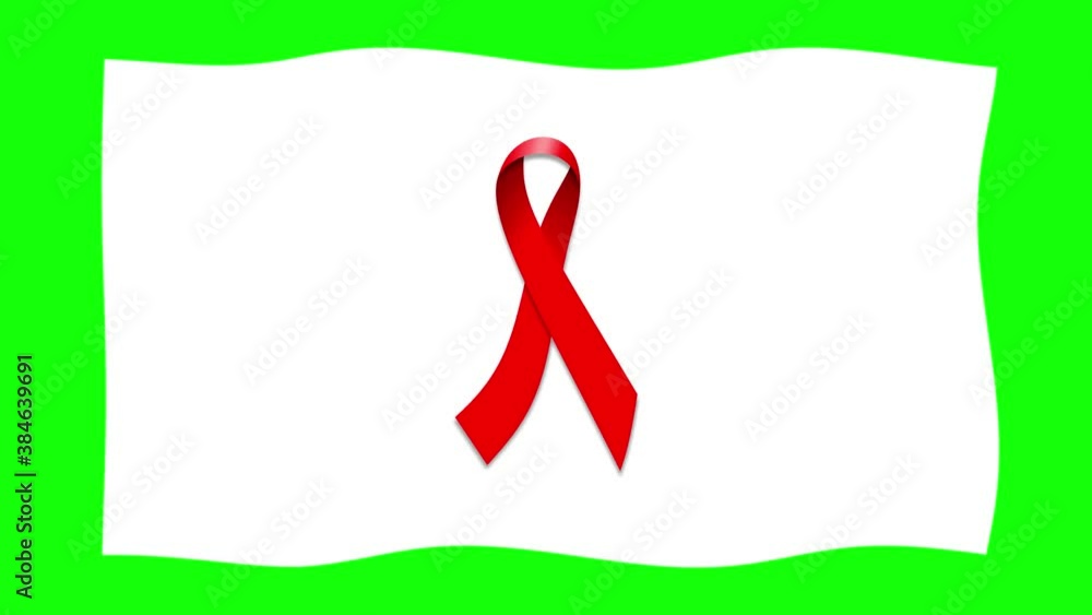 Red Ribbon (Symbol Prevention of Drunk, Drug and Fight Against HIV/AIDS ...