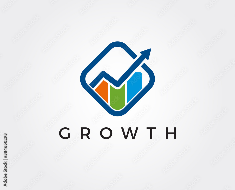 minimal marketing logo template - vector illustration Stock Vector ...