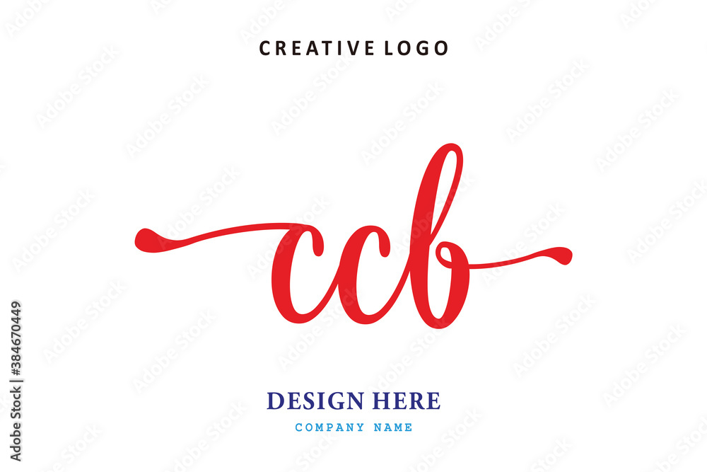 pharmacy logo composition of the letter CCB is simple, easy to ...