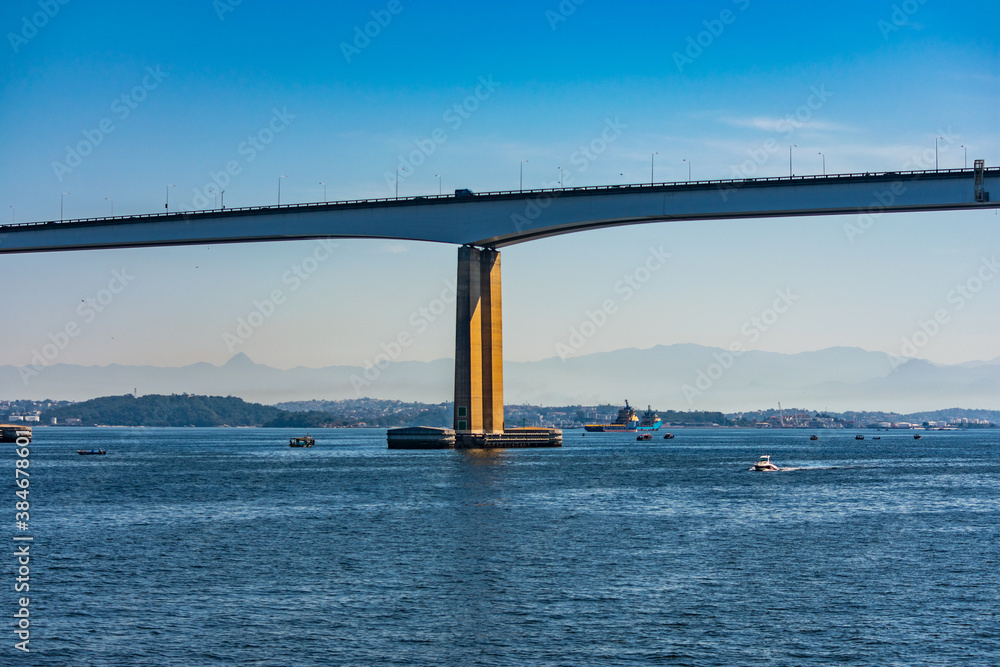 The Presidente Costa e Silva Bridge, better known as the Rio – Niterói ...