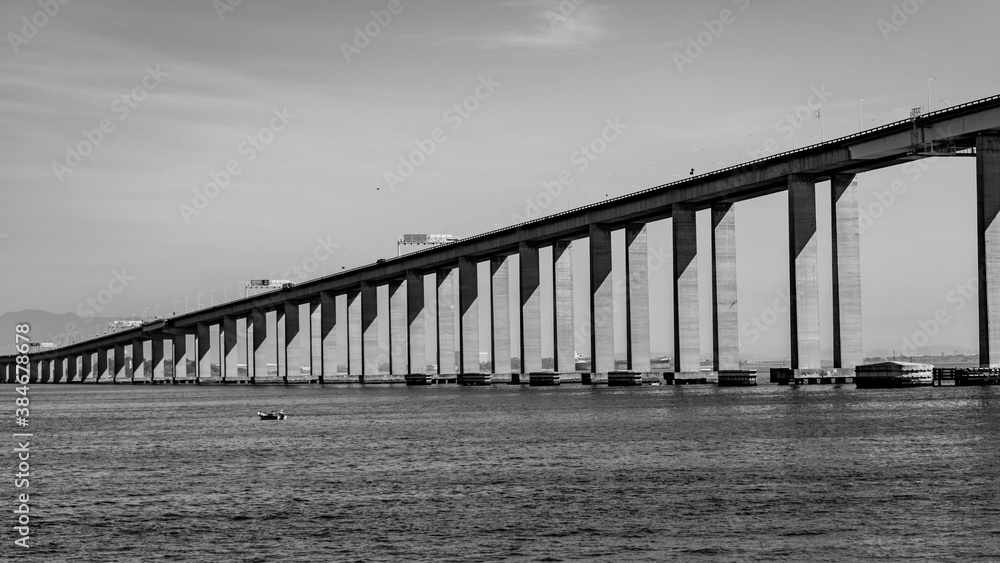 The Presidente Costa e Silva Bridge, better known as the Rio – Niterói ...