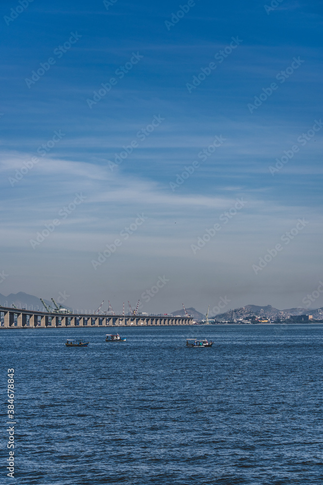 The Presidente Costa e Silva Bridge, better known as the Rio – Niterói ...