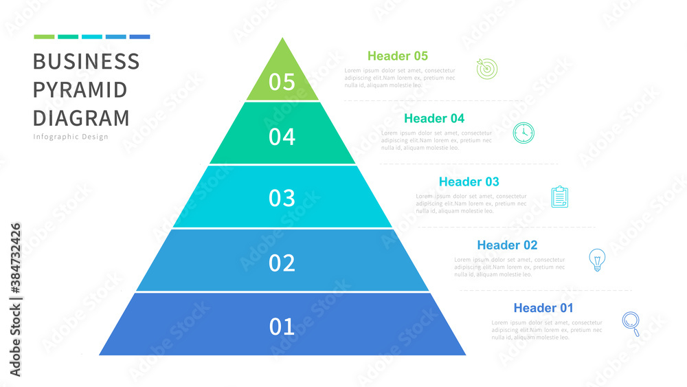 Business pyramid diagram Stock Vector | Adobe Stock