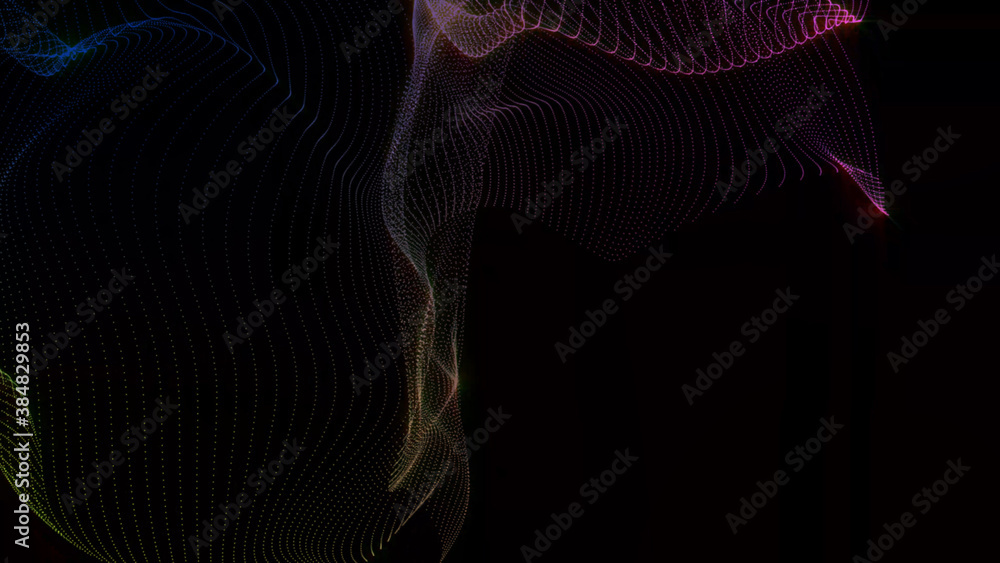 Abstract Dot Lines Background Stock Template | Adobe Stock