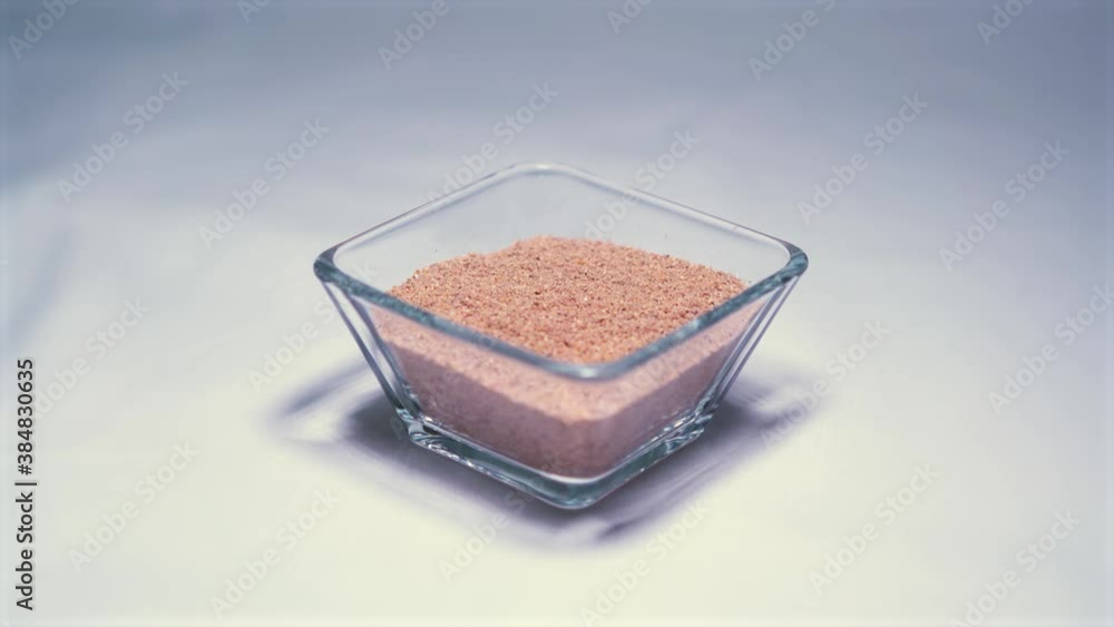 Parched grounded corn, known as Chillibibi from Trinidad and Tobago or ...