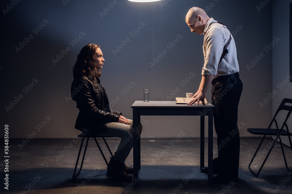 Poster A police investigator manipulates evidence in a case to frame a ...