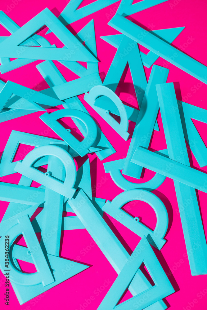 Various rulers Stock Photo | Adobe Stock