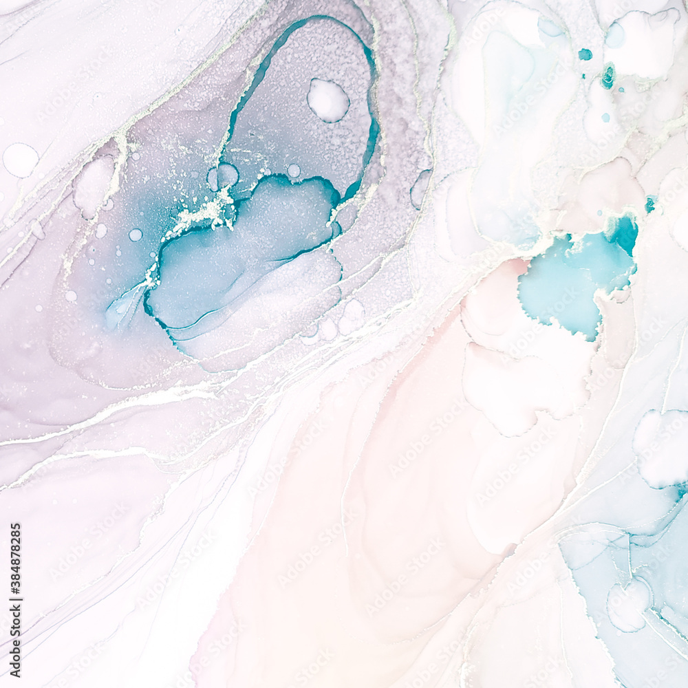 Wedding Background. Transparent Shape. Alcohol Ink Design. Grey Wedding ...