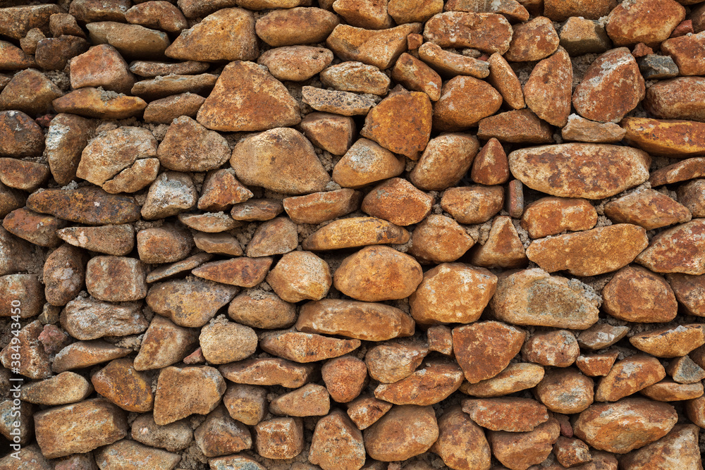 Stone texture on wall in Dungur palace of Queen Sheba, Aksum, Ethiopia ...