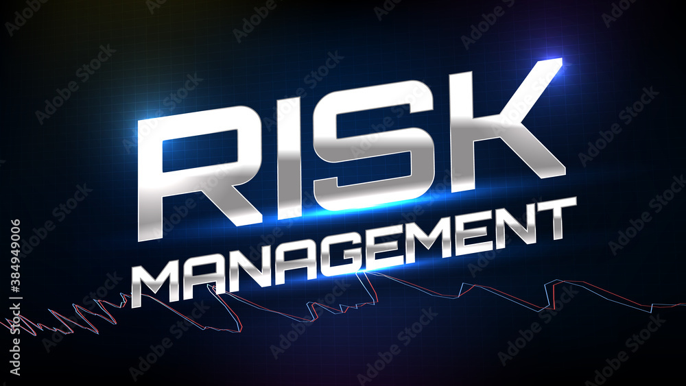 abstract background of risk management stock market with macd rsi ...