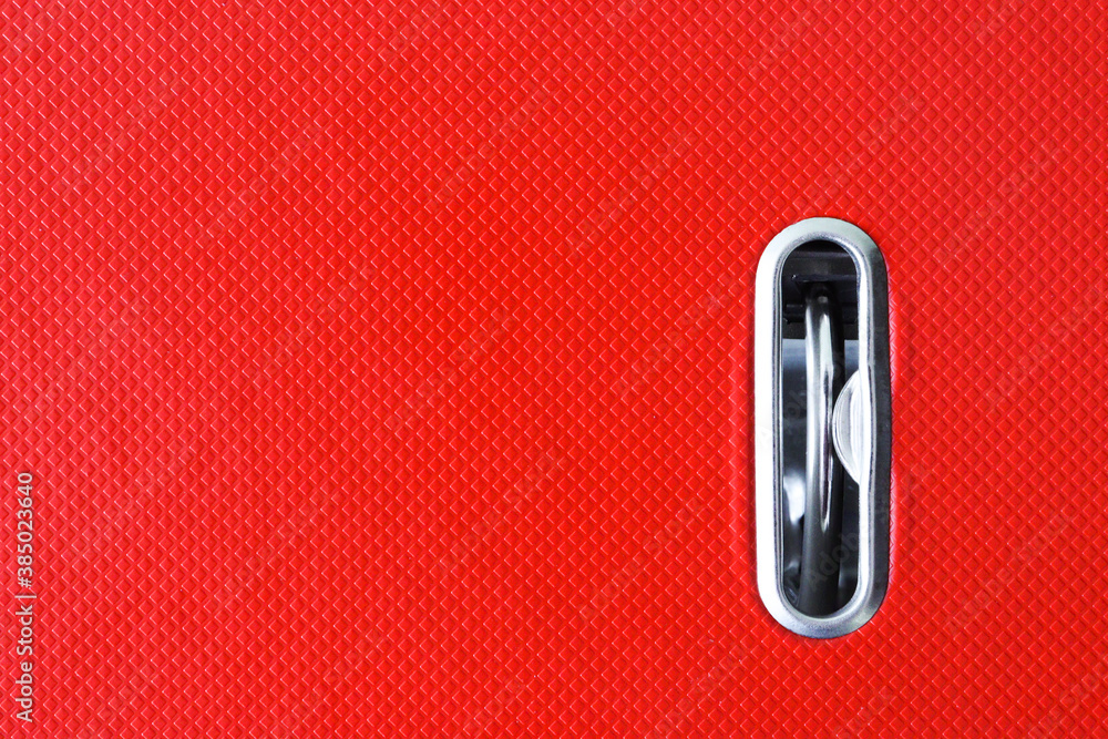 Foto de Red folder for files. Red folder texture. Texture of a red ...