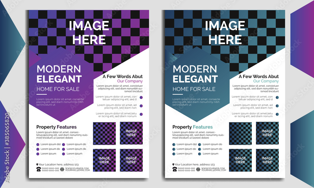 professional real state flyer template, Real Estate Flyer Template ...