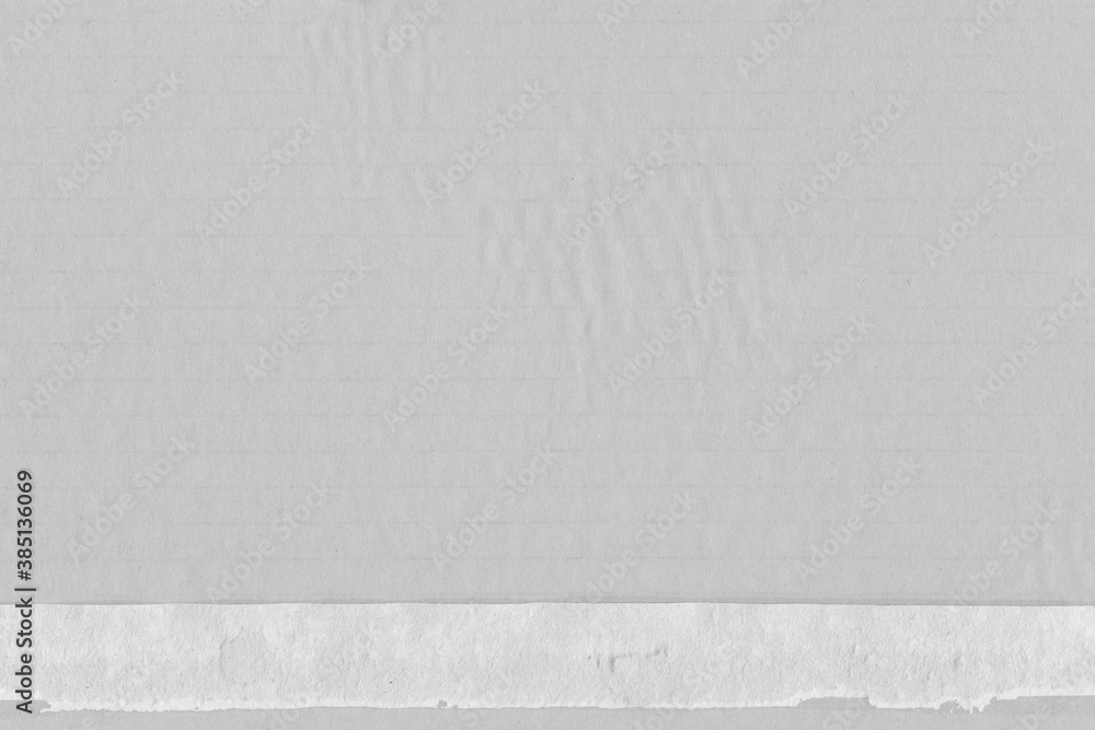 White vintage rough sheet of carton. Recycled environmentally friendly ...