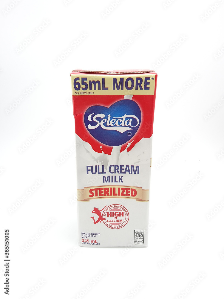 Selecta full cream milk in Manila, Philippines Stock Photo | Adobe Stock