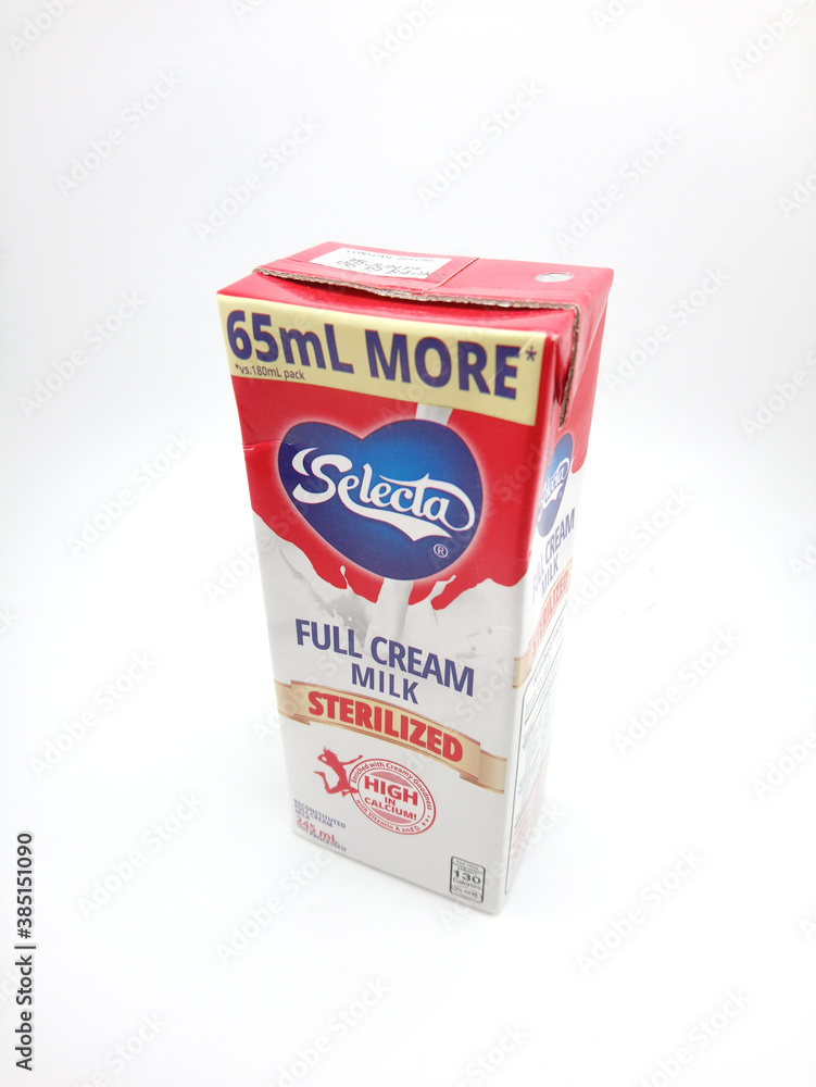 Selecta full cream milk in Manila, Philippines Stock Photo | Adobe Stock