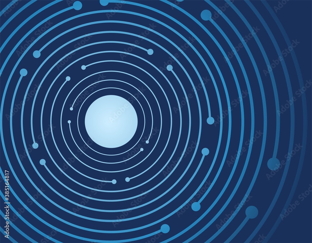 Artificial intelligence tech Pattern. Digital technology deep learning ...