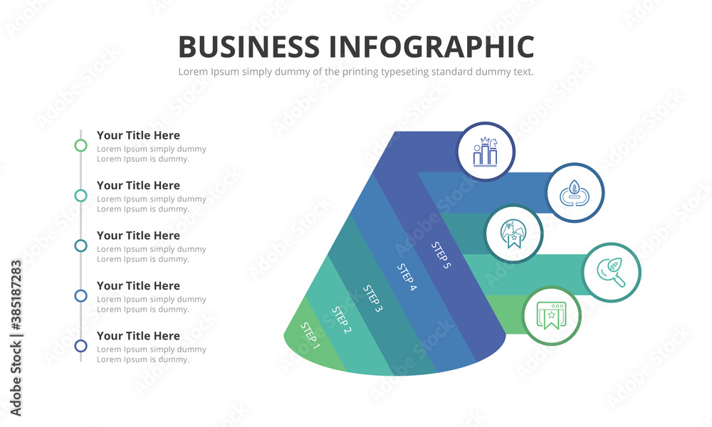 statistics concept infographic charts, Business diagrams for ...