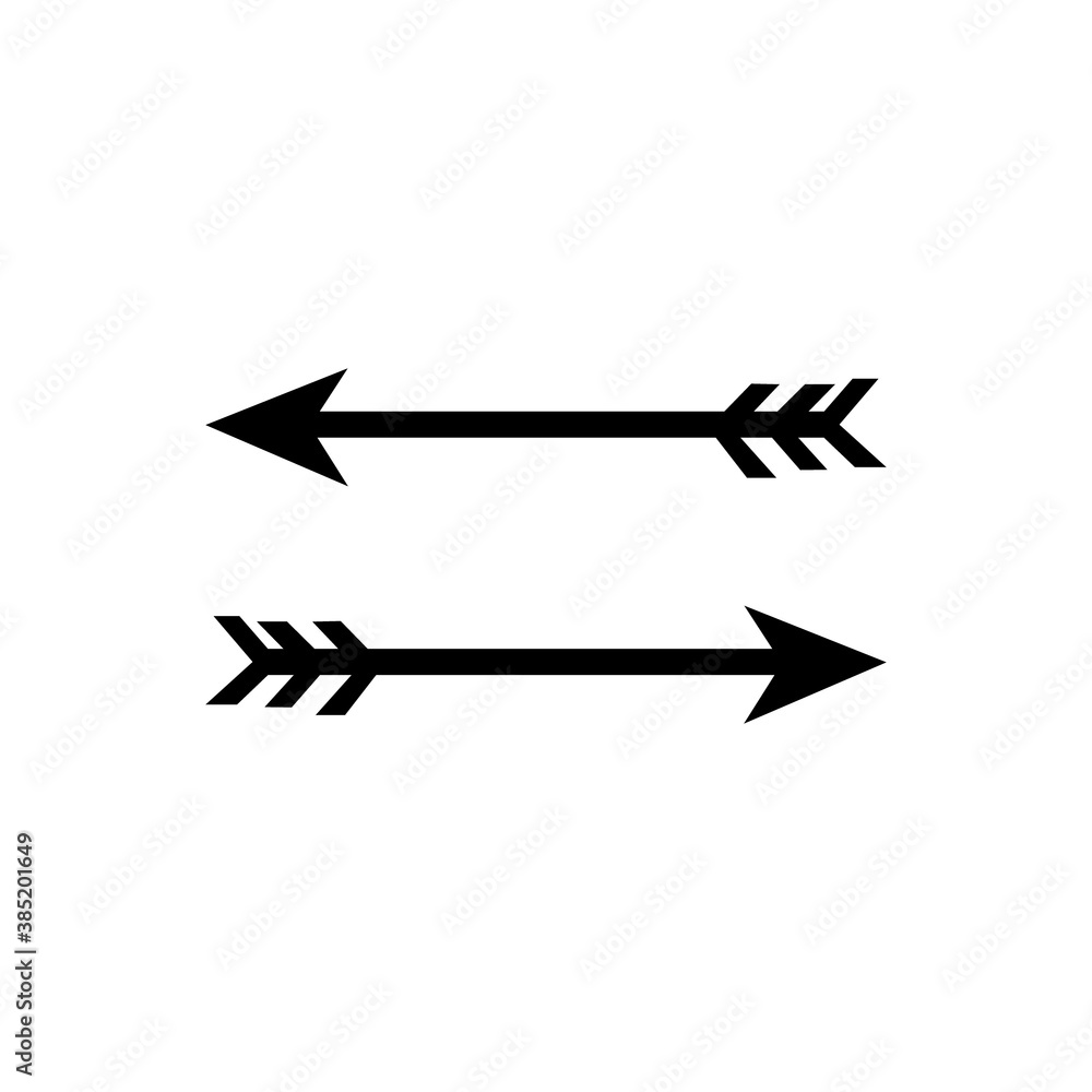 Bow archery icon symbol vector Stock Vector | Adobe Stock