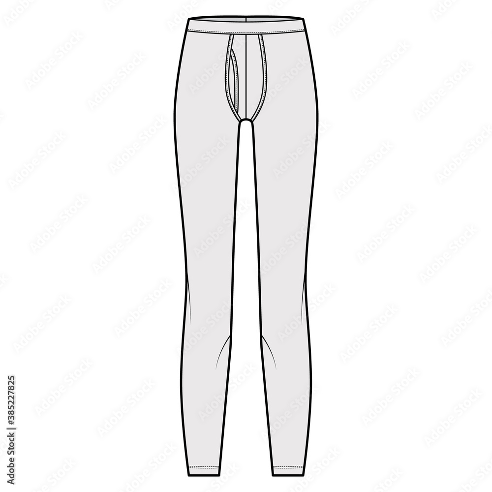 Long Underwear Template