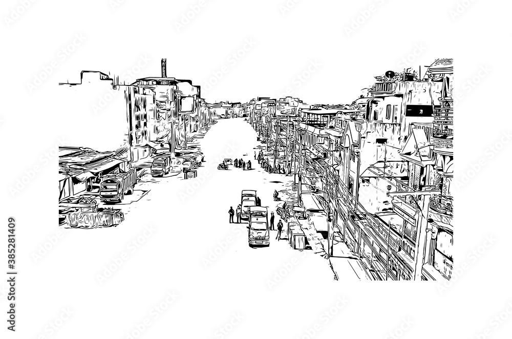 Building view with landmark of Biratnagar is a metropolitan city in ...