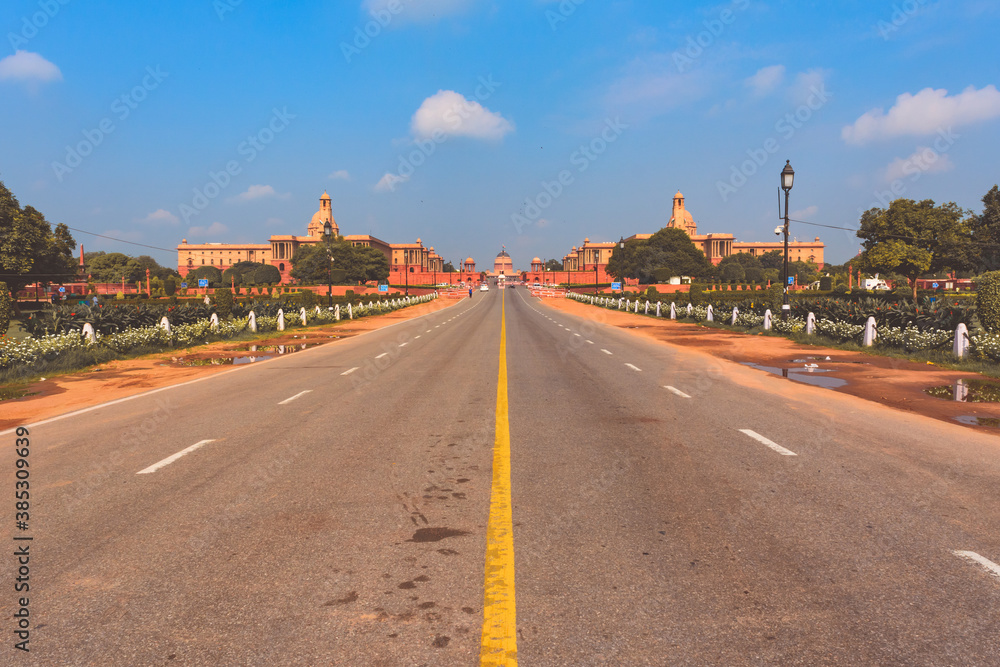 Rajpath 'King's Way' is a ceremonial boulevard in Delhi that runs from ...
