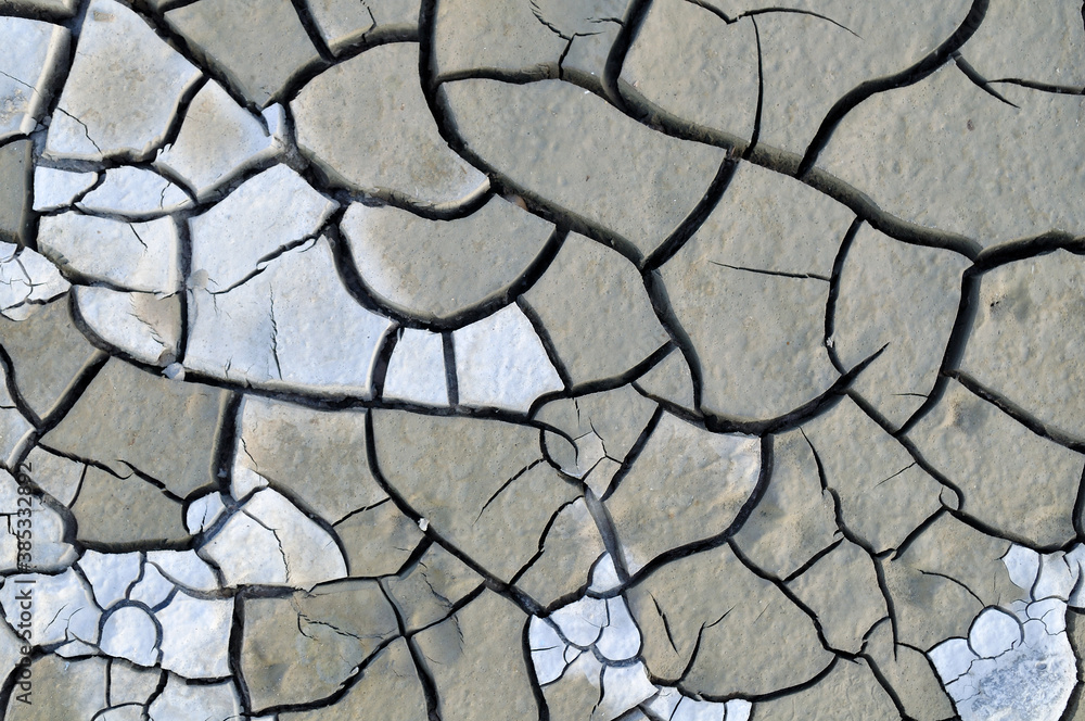 Structure of dry soil Stock Photo | Adobe Stock