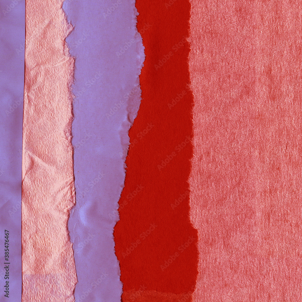 Red vintage and old looking crumpled paper background. Retro cardboard ...