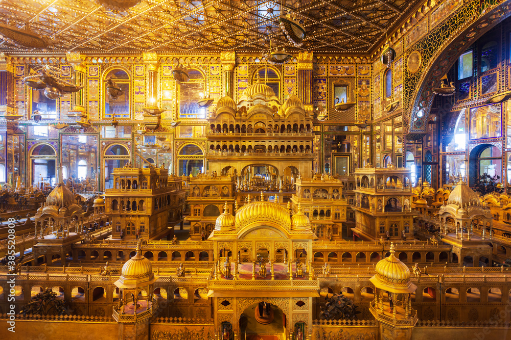 Digamber Jain Temple in Ajmer, India Stock Photo | Adobe Stock