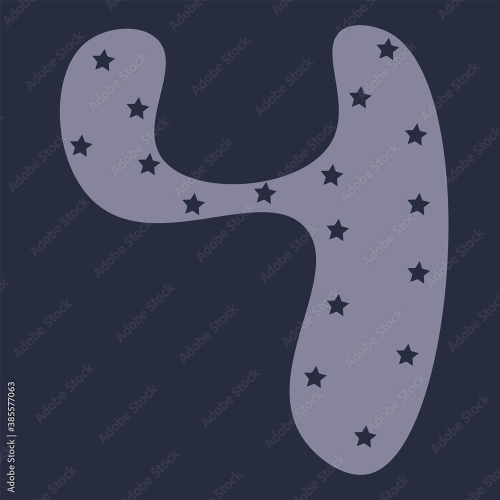 printing cards for children numbers vector illustration, numbers 1,2,3 ...